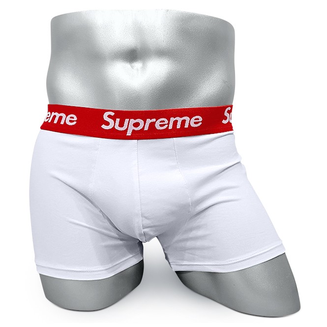 Мужские трусы Supreme белые SP03 купить в